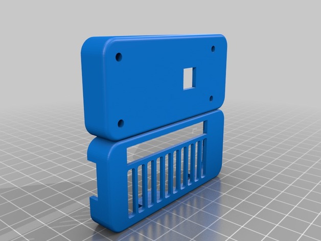 Raspberry PI Zero case GPIO and cam by Pulpataro | Download free STL ...