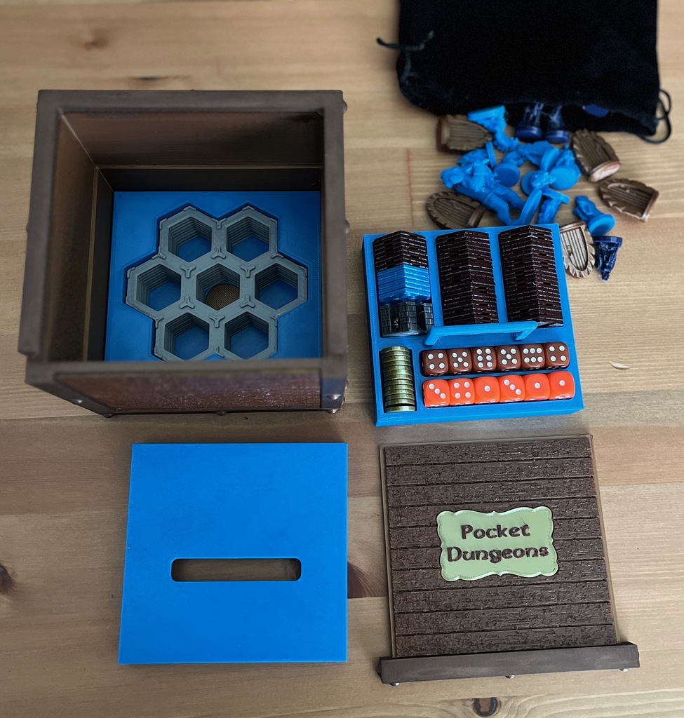 Pocket Dungeons Storage Chest by maandren | Download free STL model ...