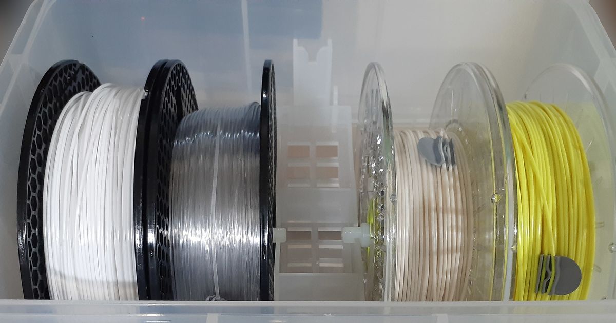 PrintDry overload spool holder by EchoHoward | Download free STL model ...