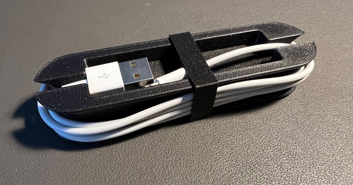 Cable Keepers (rounded) by brennooth | Download free STL model ...