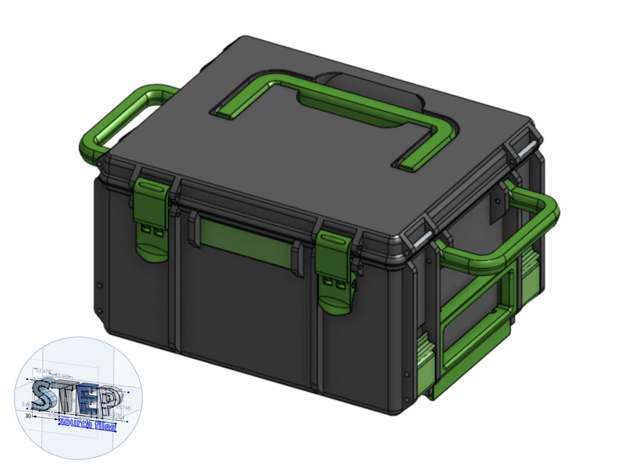 SBox for MK2/3/4 - stackable toolbox system STEP by Michal Fanta | Printables Store