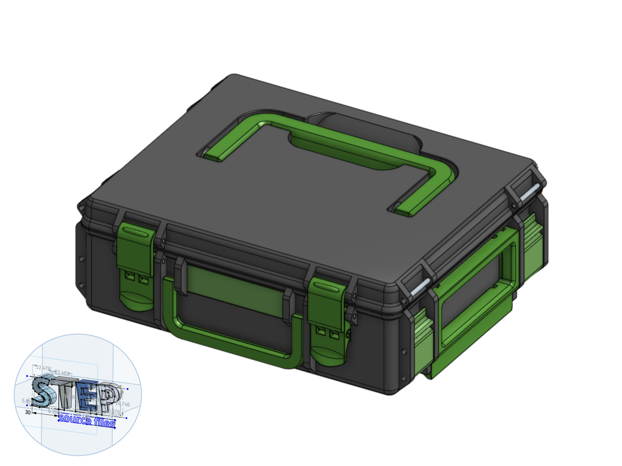 SBox for MK2/3/4 - stackable toolbox system STEP by Michal Fanta | Printables Store