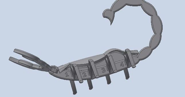 Scorpio by Planeta13 | Download free STL model | Printables.com