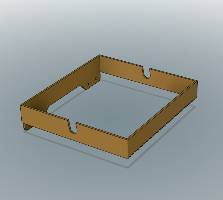 Basic Box Blue Roll Dispenser by DownTheShed | Download free STL model ...