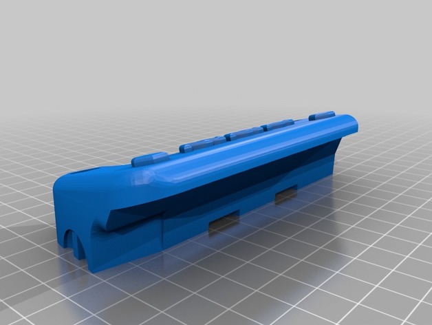 Nerf Roughcut Horizontal Pump Grip by DapperMartian | Download free STL ...