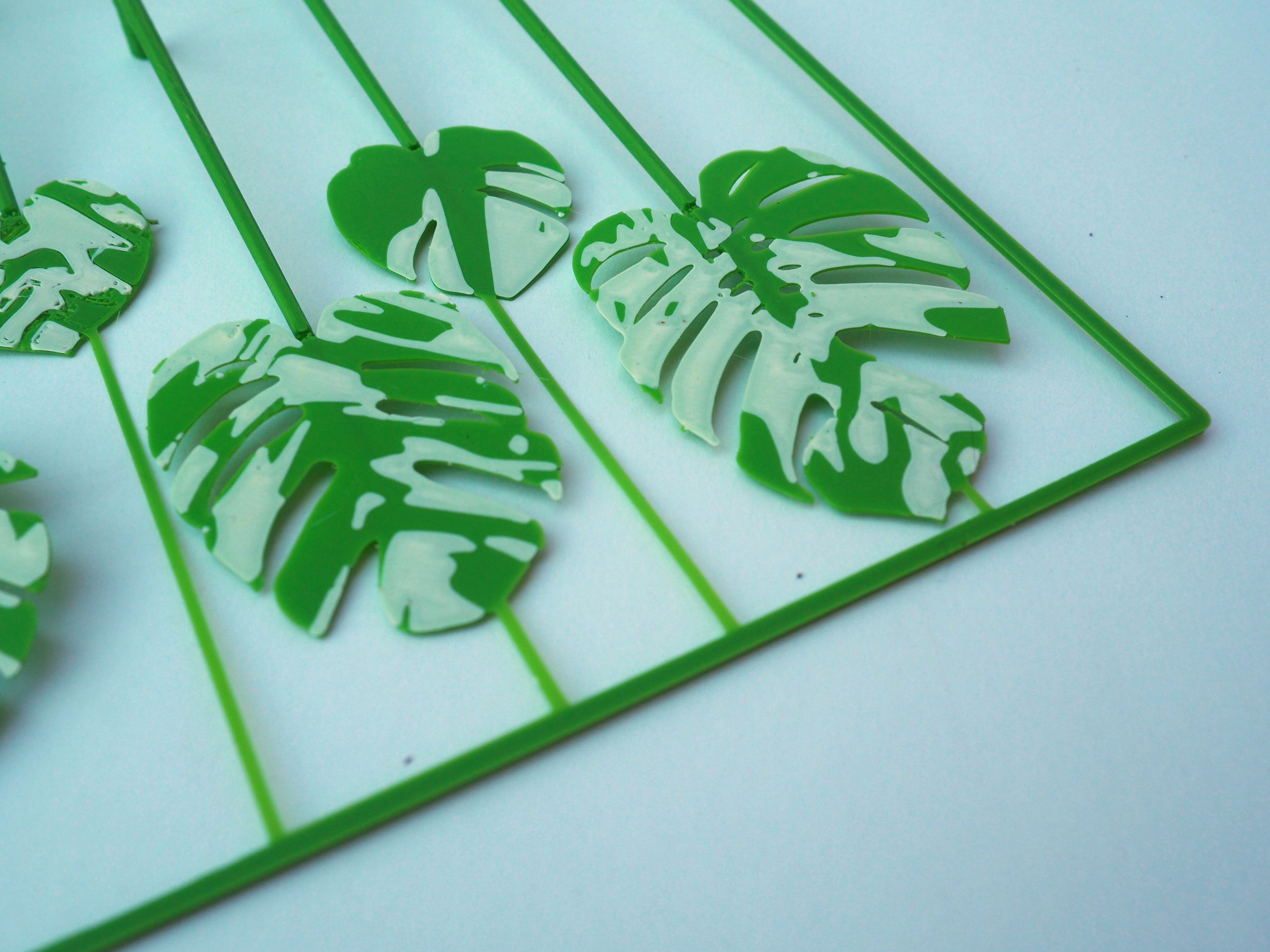 Immortal Monstera Variegata Kit Card by Ania Kompa | Download free STL ...