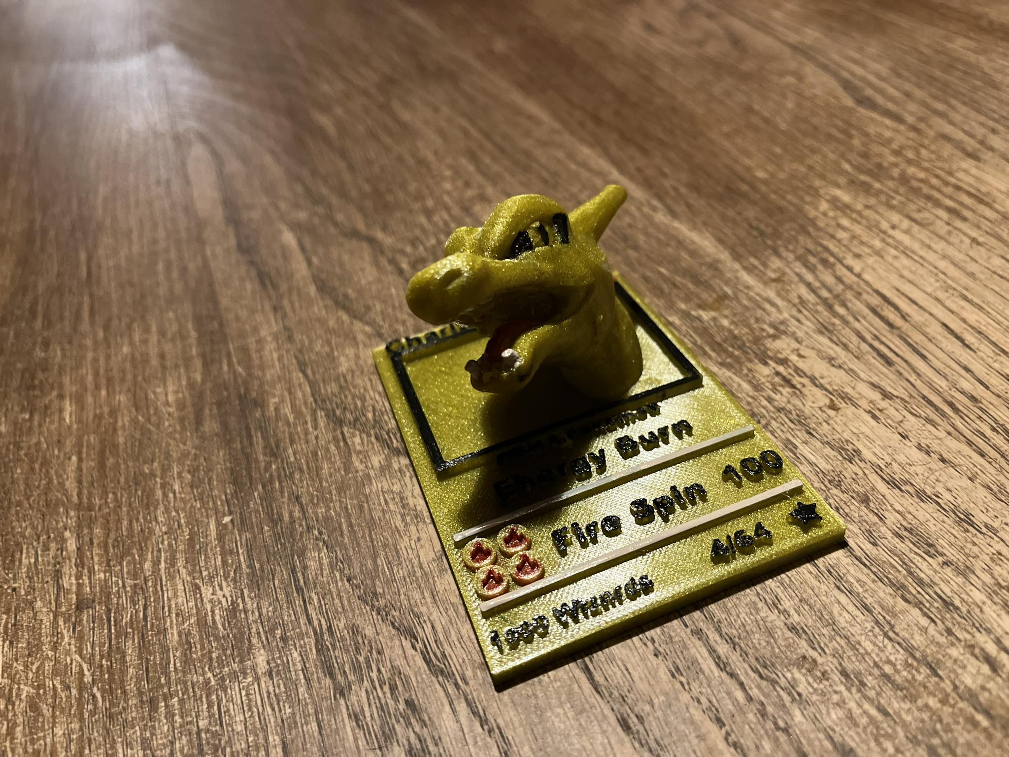 Charizard 3D card by Kočičí teritorium | Download free STL model ...