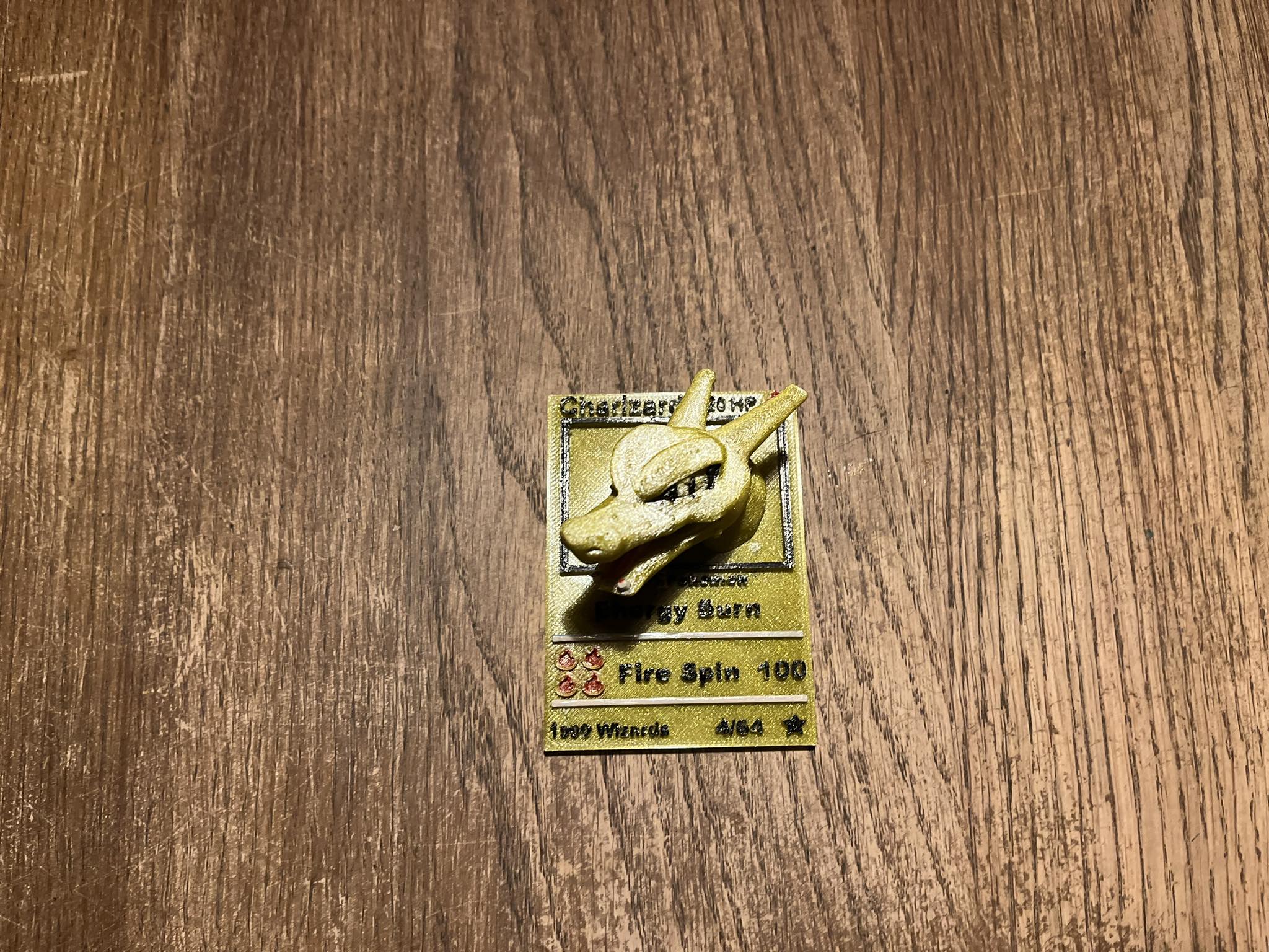 Charizard 3D card by Kočičí teritorium | Download free STL model ...