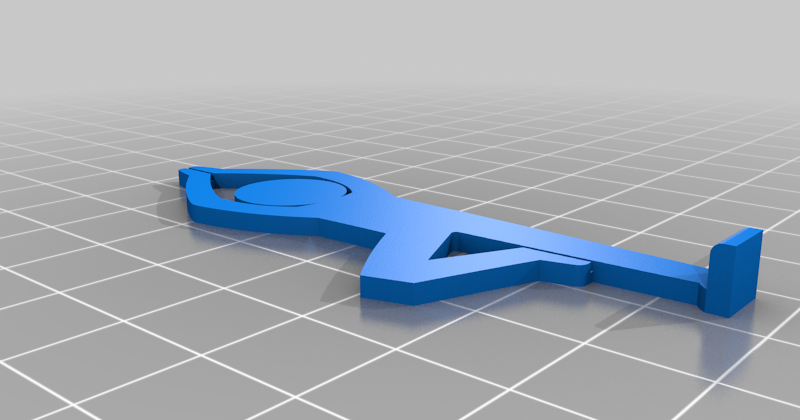 Stickman Posture Yoga de l'Arbre by Kick1Fire | Download free STL model ...