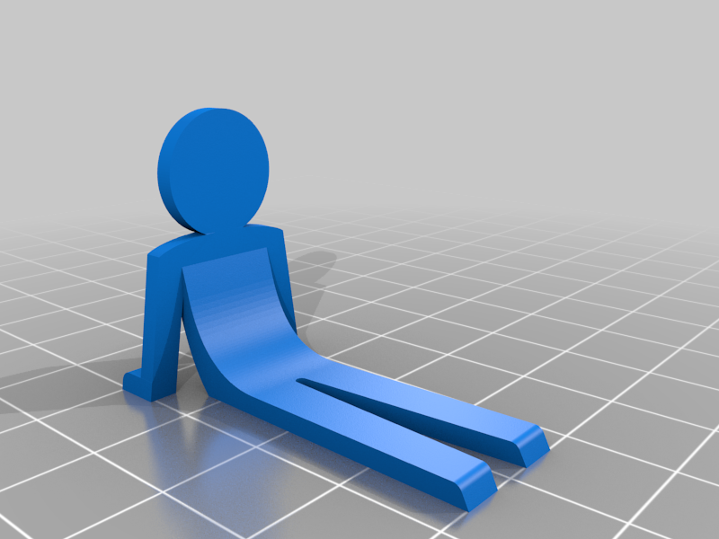 Stickman Posture Yoga Cobra by Kick1Fire | Download free STL model ...