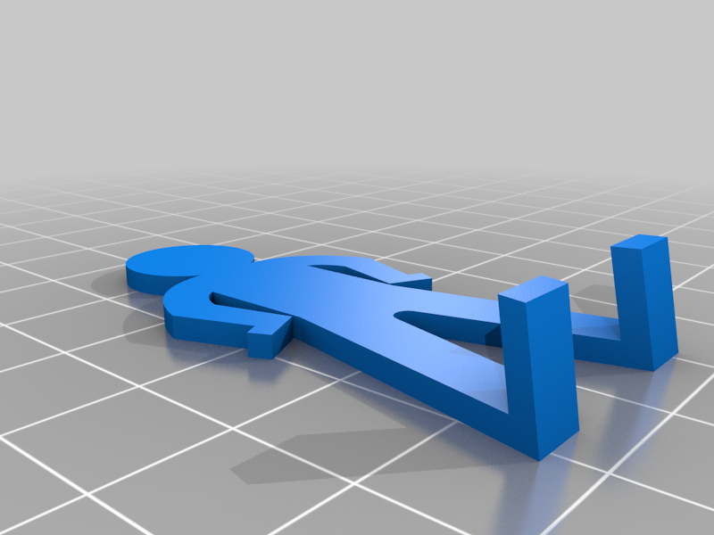 Stickman Observateur by Kick1Fire | Download free STL model ...