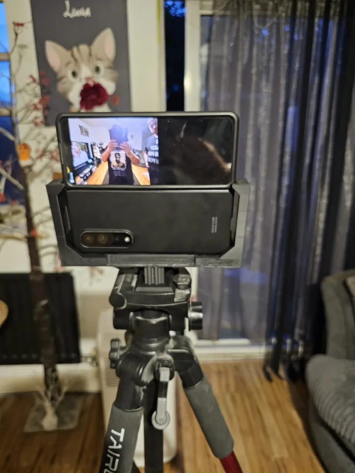 Samsung Fold 4 Tripod Mount by Delslogos 3D Printing | Download free STL model | Printables.com