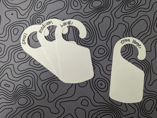 Clothes Hanger Divider by thunsaker | Download free STL model ...