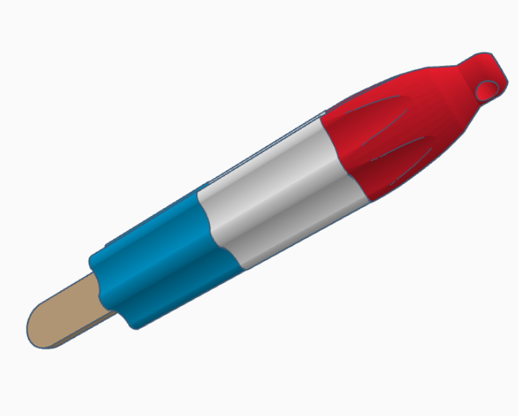 Rocket Pop Earing/Necklace by Nerys | Download free STL model ...