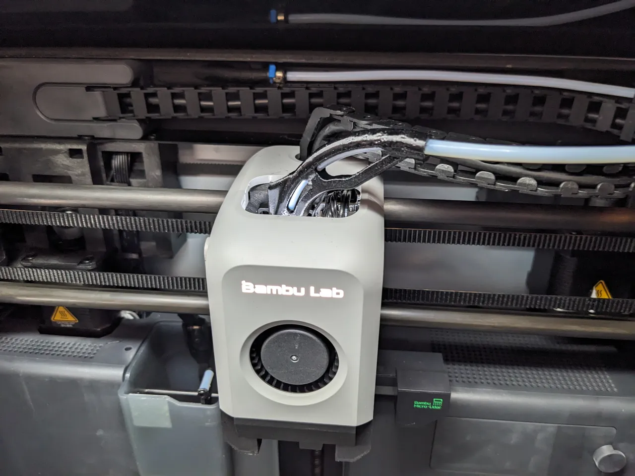 X1 / P1P PTFE Tube Guide REMIX to clear wiring by o_shag_henessy ...