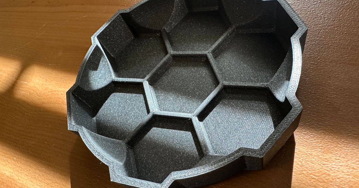 Honeycomb Tray by schiguoi | Download free STL model | Printables.com