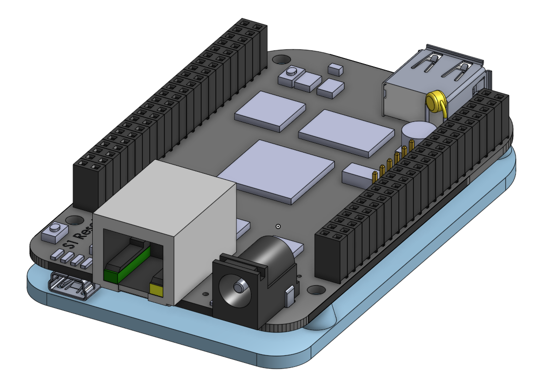 BeagleBone Black Base Plate by nvjome | Download free STL model ...