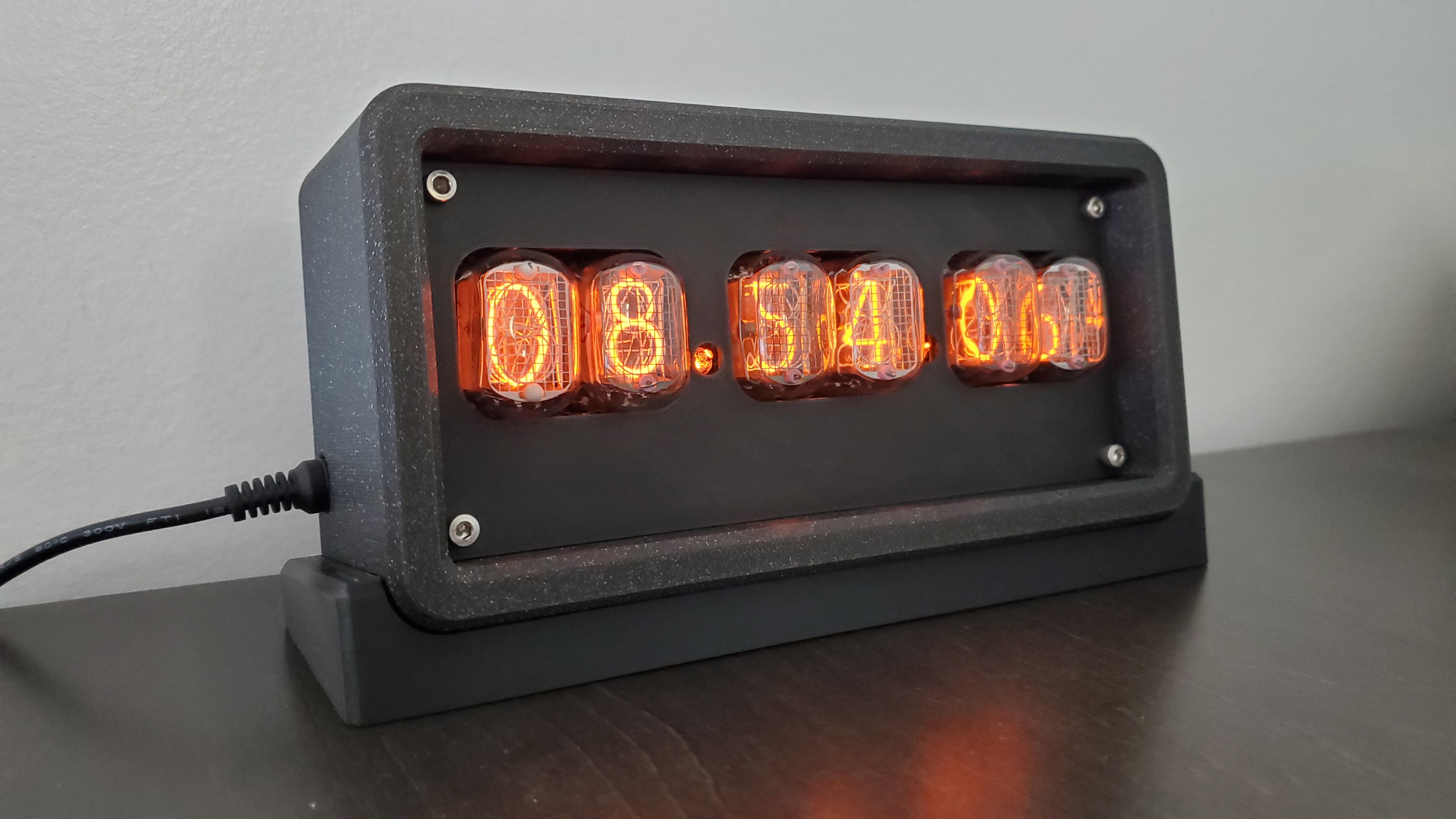 NixieDIY IN-12 Clock Case by DiTech Fabrications | Download free STL ...