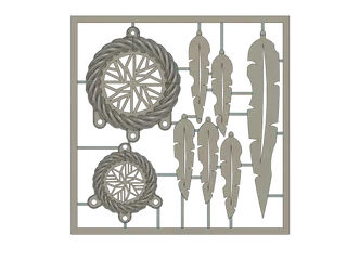 Dream Catcher Kit Card by Hunter Greene | Download free STL model ...