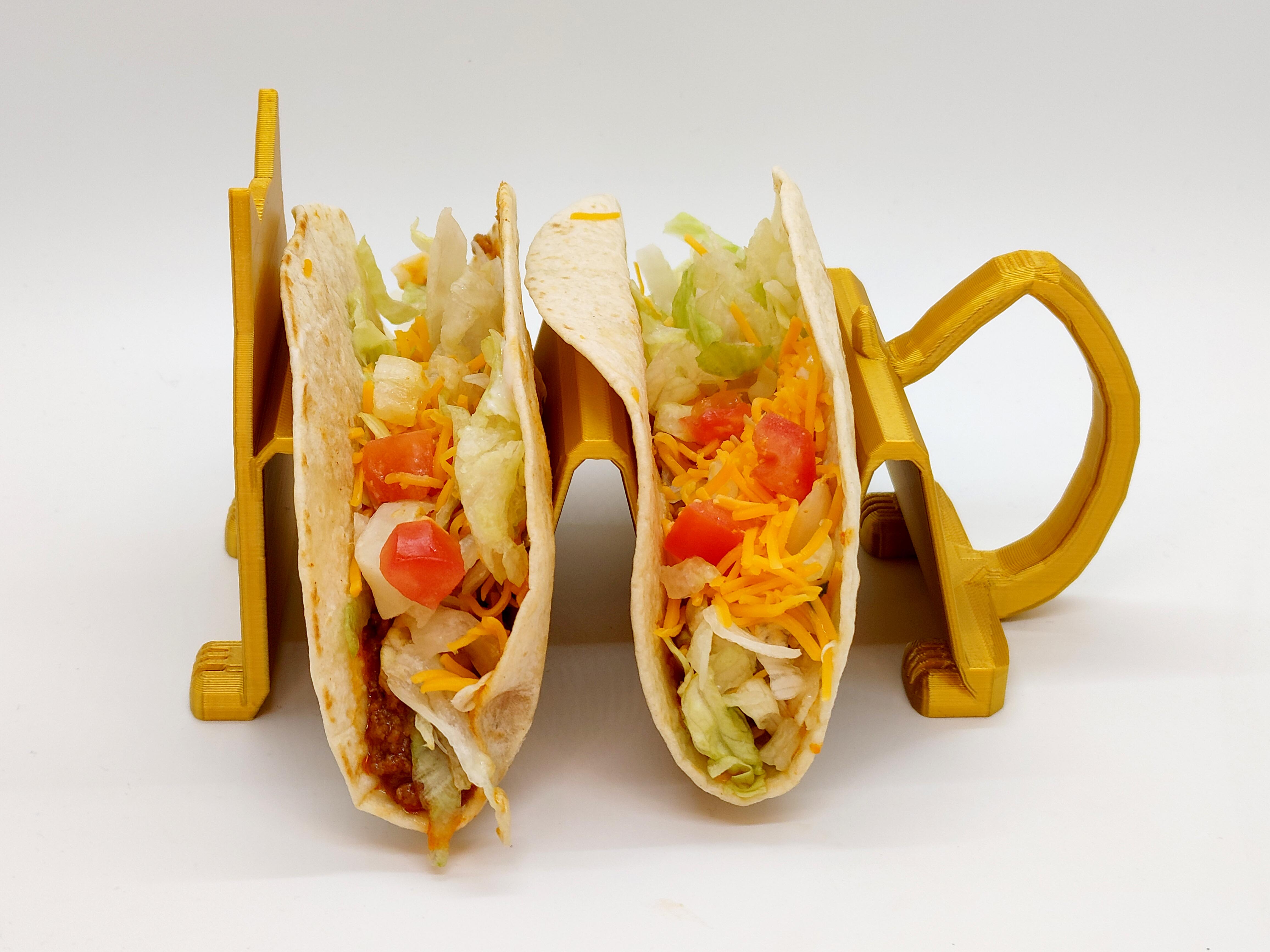 TacoCat Taco Holder for Crussty's 50th Birthday by fixumdude | Download ...