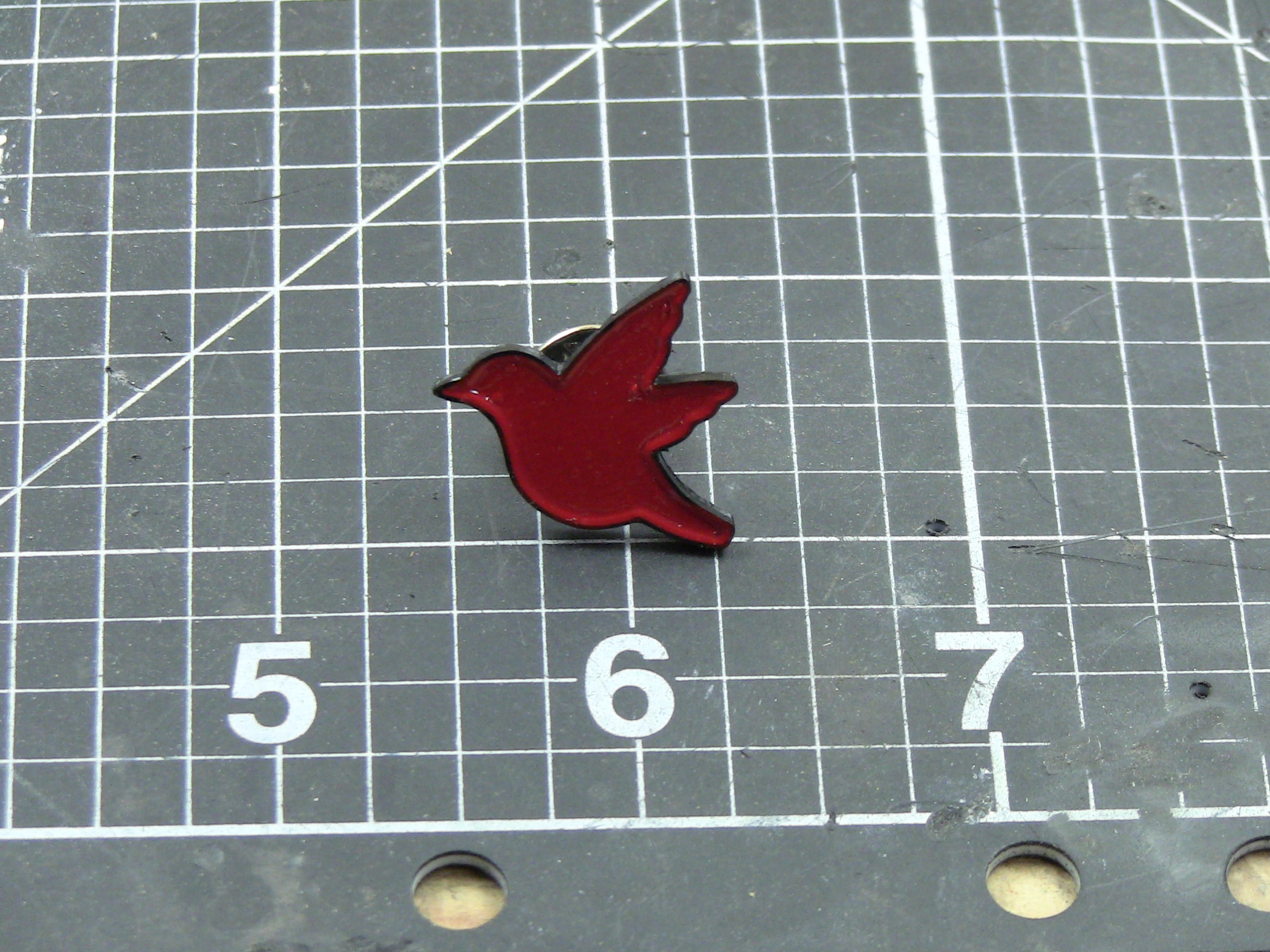 Bird Enamel pin by Nick Tailor | Download free STL model | Printables.com