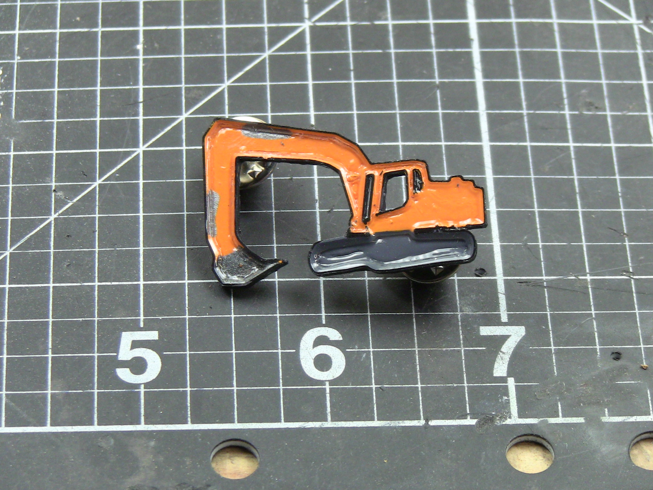 Heavy Equipment Enamel pin by Nick Tailor | Download free STL model ...