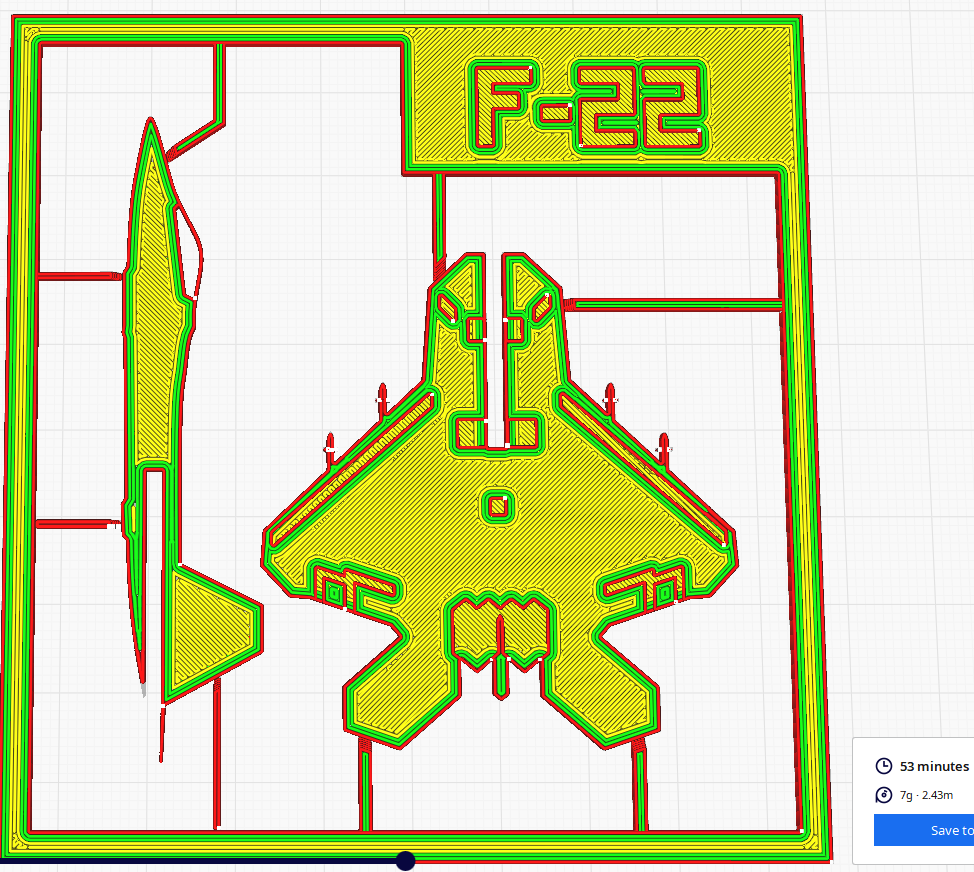 F-22 Raptor Kit Card by rsand | Download free STL model | Printables.com