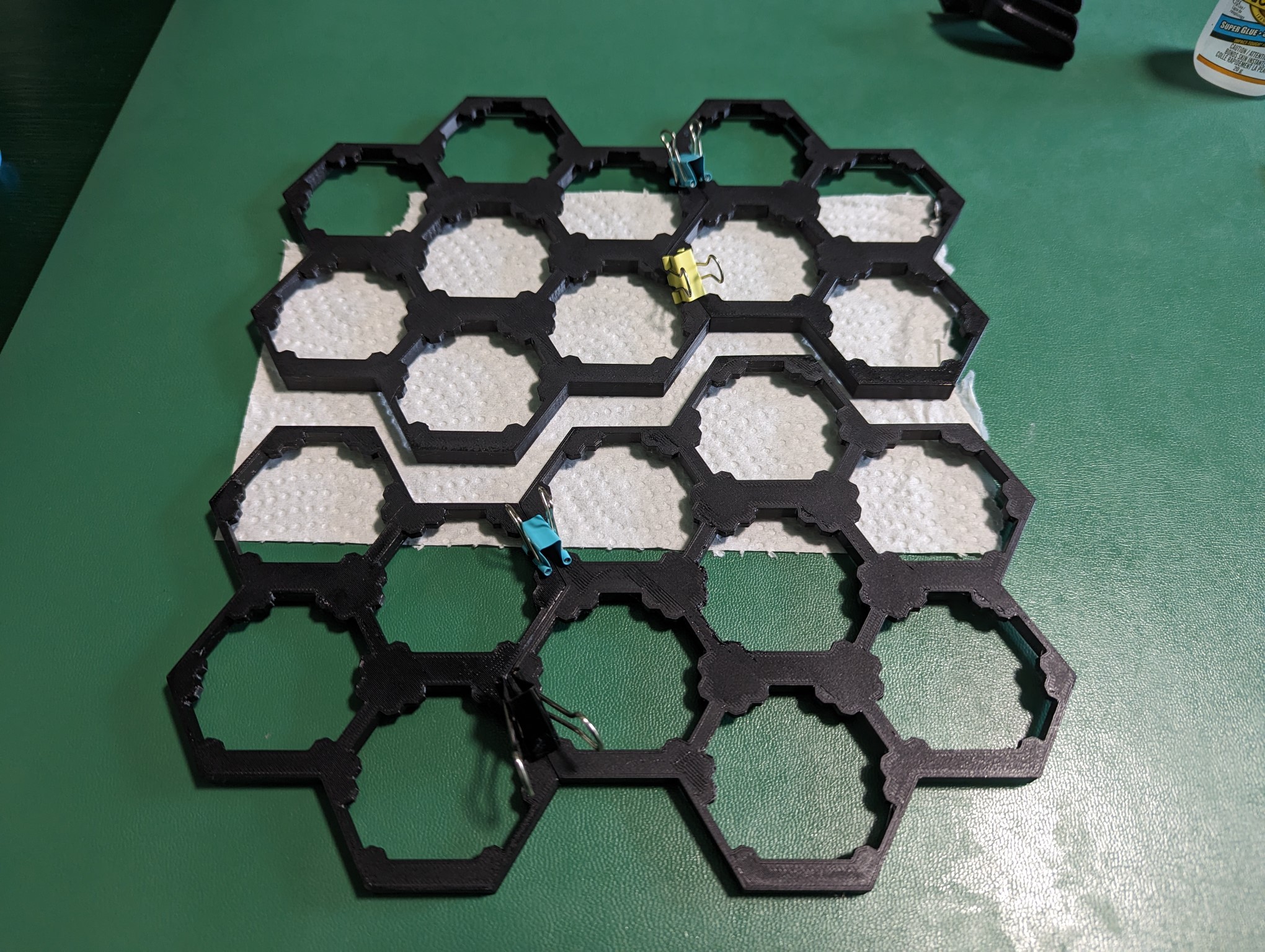 Hextraction Board for Small Build Plates (148x153) by steven.e.collins ...