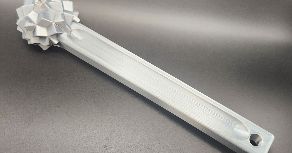 Morning Star Back Scratcher - No Supports by Triple G Workshop ...