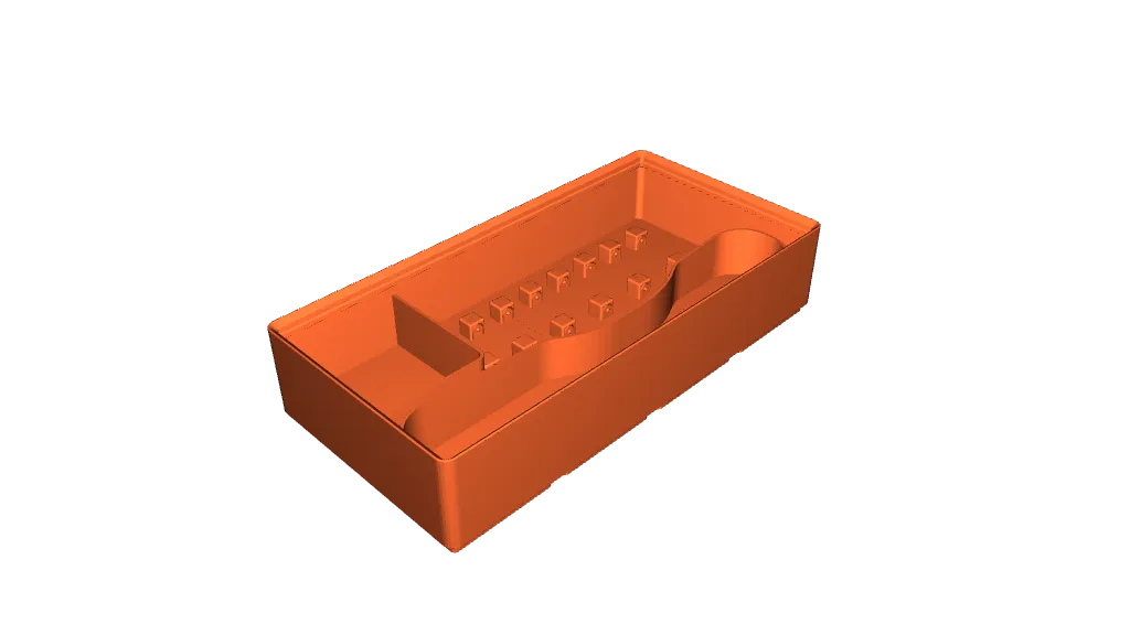 BGS 1/4 Socket Set Gridfinity iBoxx by Dennis | Download free STL model ...