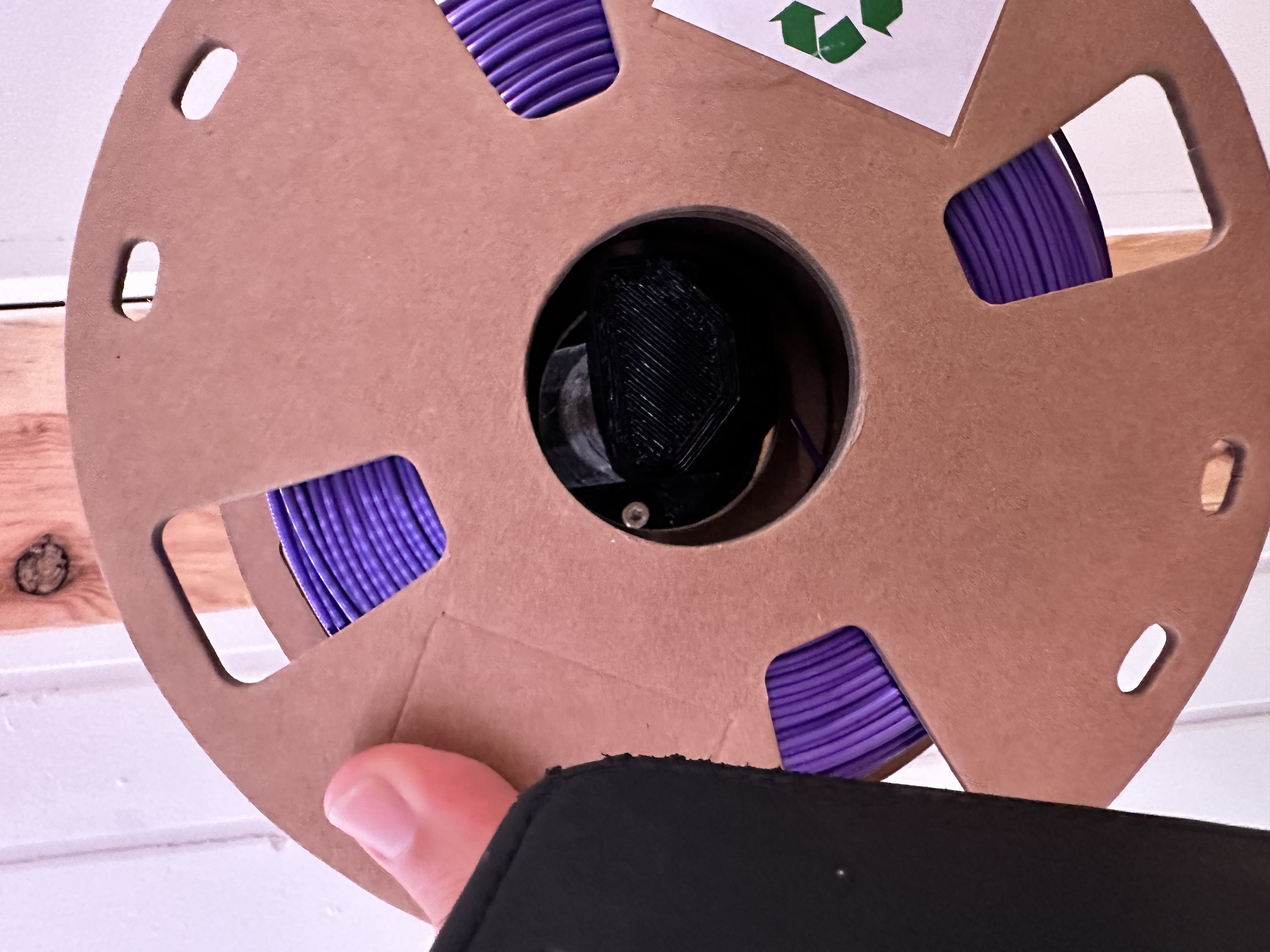 Low Friction Spool Holder Wall Mounted by JJKing42 | Download free STL ...