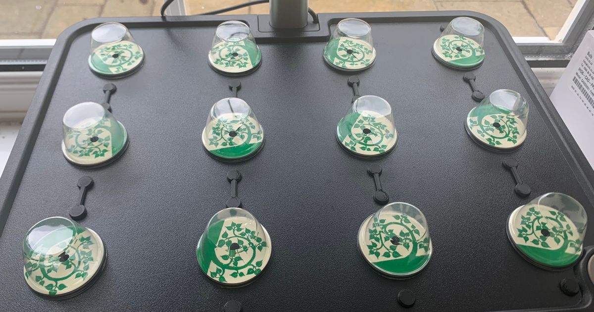 Tag/label hole covers for iDOO 12 pod and similar systems. by Goul ...