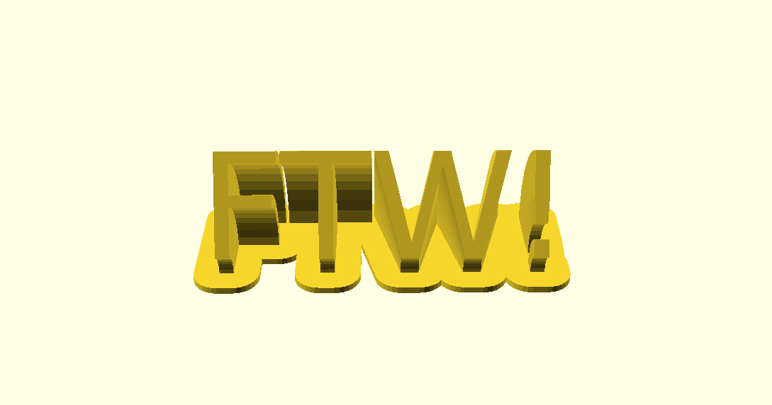 FTW Desk Model by Dustin Barrick | Download free STL model | Printables.com