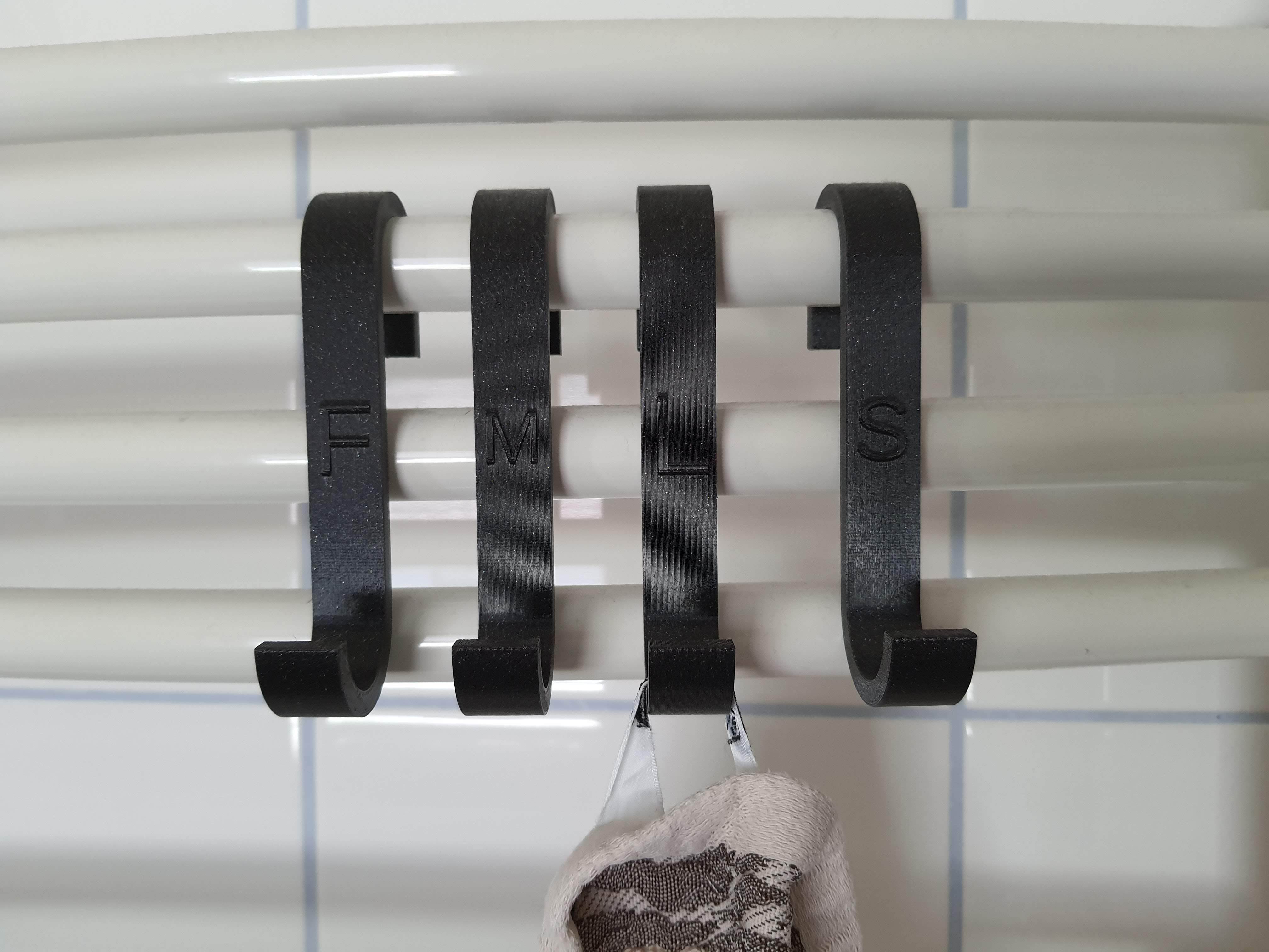 Name Hook (Bathroom Towel Holder) by lukakovacica | Download free STL ...