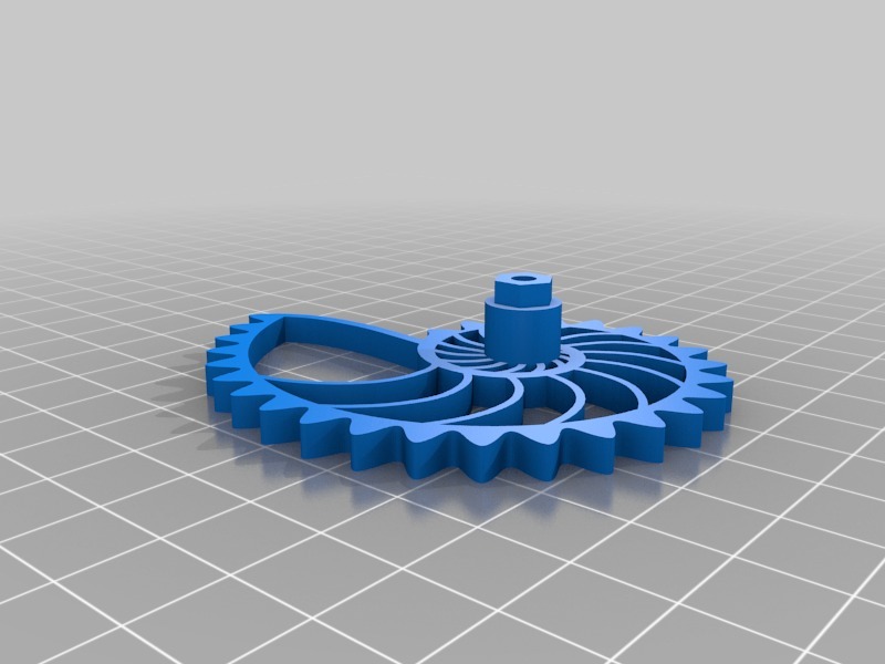 Motorised Nautilus Gears #2 by Alzibiff | Download free STL model ...