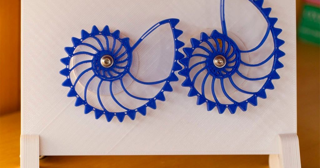 Motorised Nautilus Gears #1 by Alzibiff | Download free STL model ...