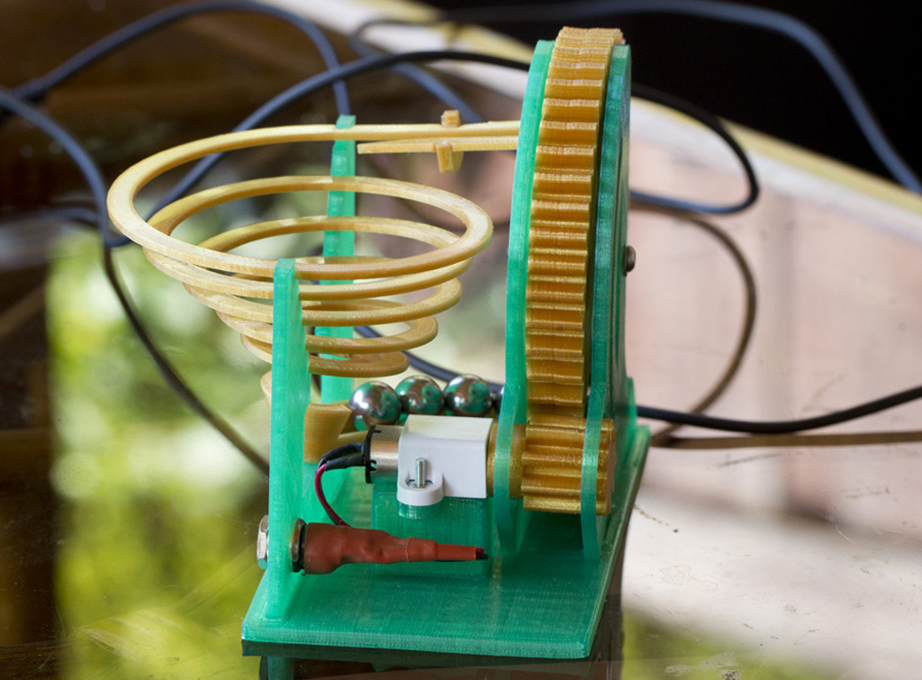 Motorised Marble Machine by Alzibiff | Download free STL model ...