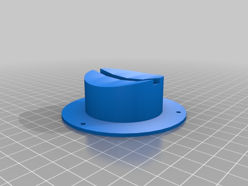 Base for the Gyroscopic Snowflake by Alzibiff | Download free STL model ...