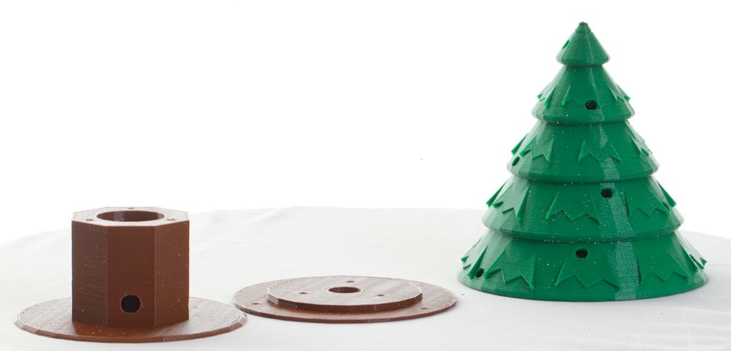 Blinking Christmas Tree with a different base by Alzibiff | Download ...