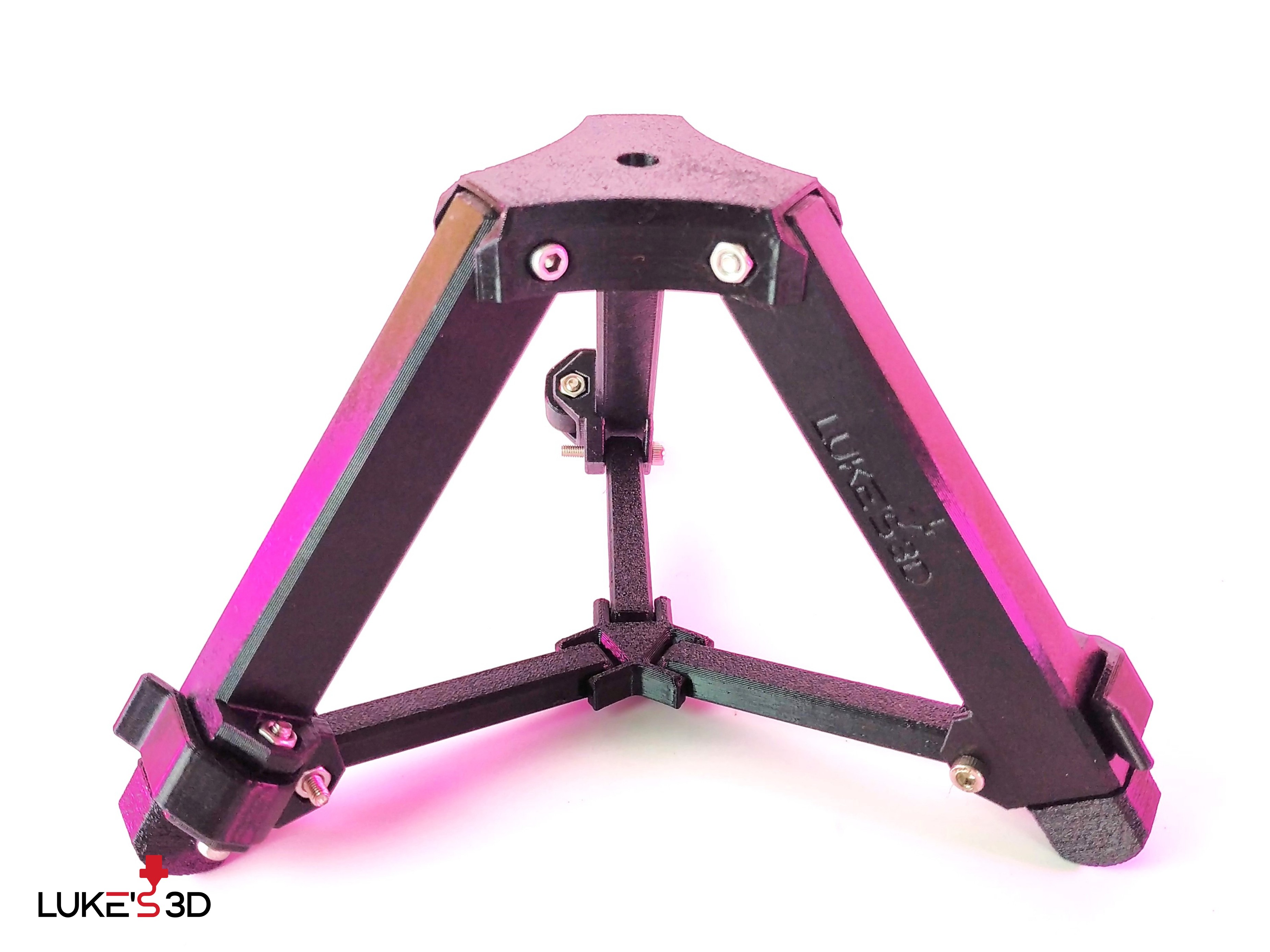 Foldable telescopic snap lock camera mini tripod by Luke's 3D | Download free STL model ...