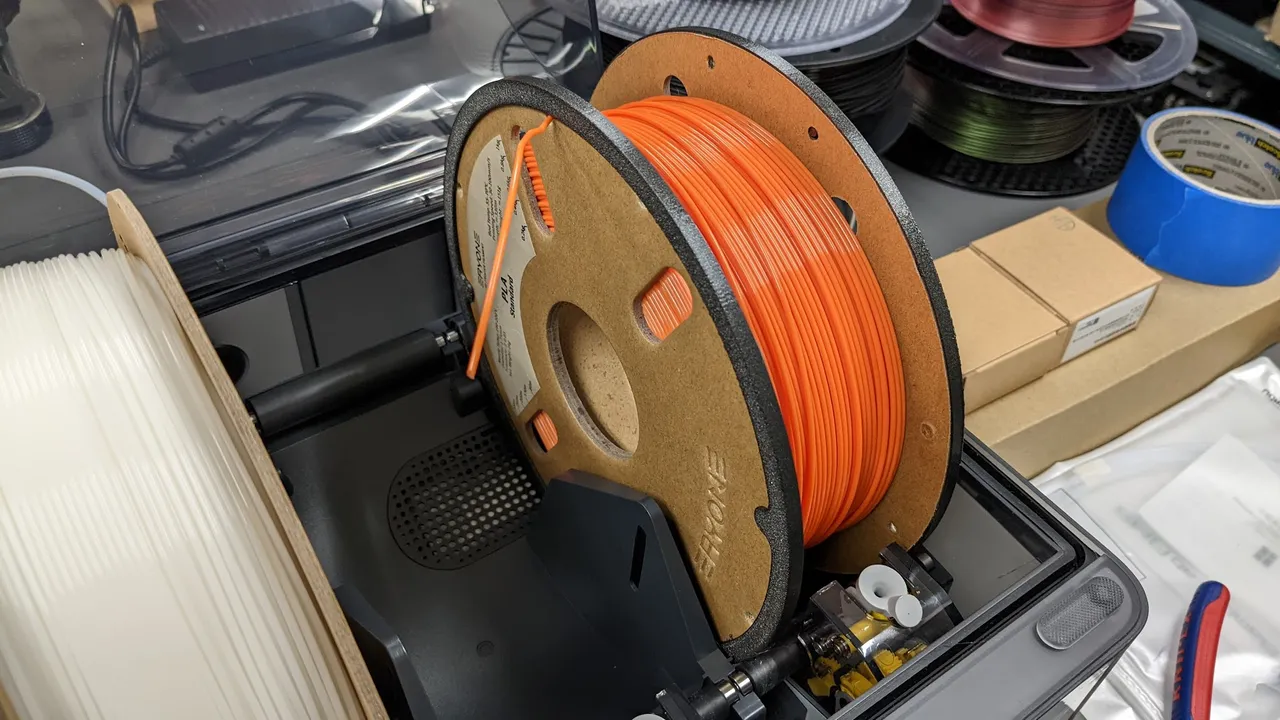 Eryone cardboard AMS Spool adapter by leejsmith | Download free STL ...