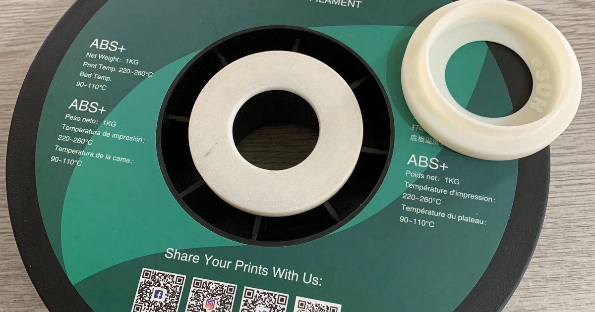 eSun 1kg Spool Centring Disc por GeoffSim | Descargar modelo STL ...