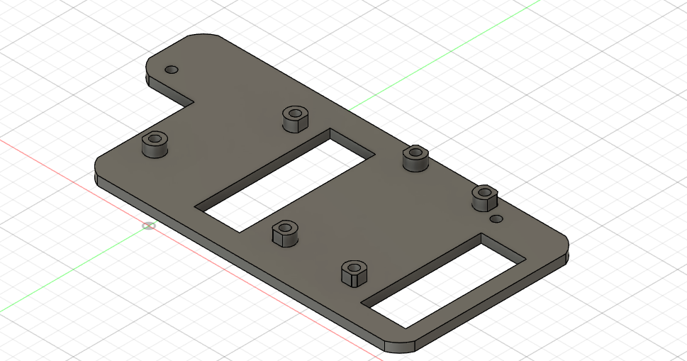 64X64 LED Panel ESP32 + Buck Converter Mount by GetLifty | Download ...
