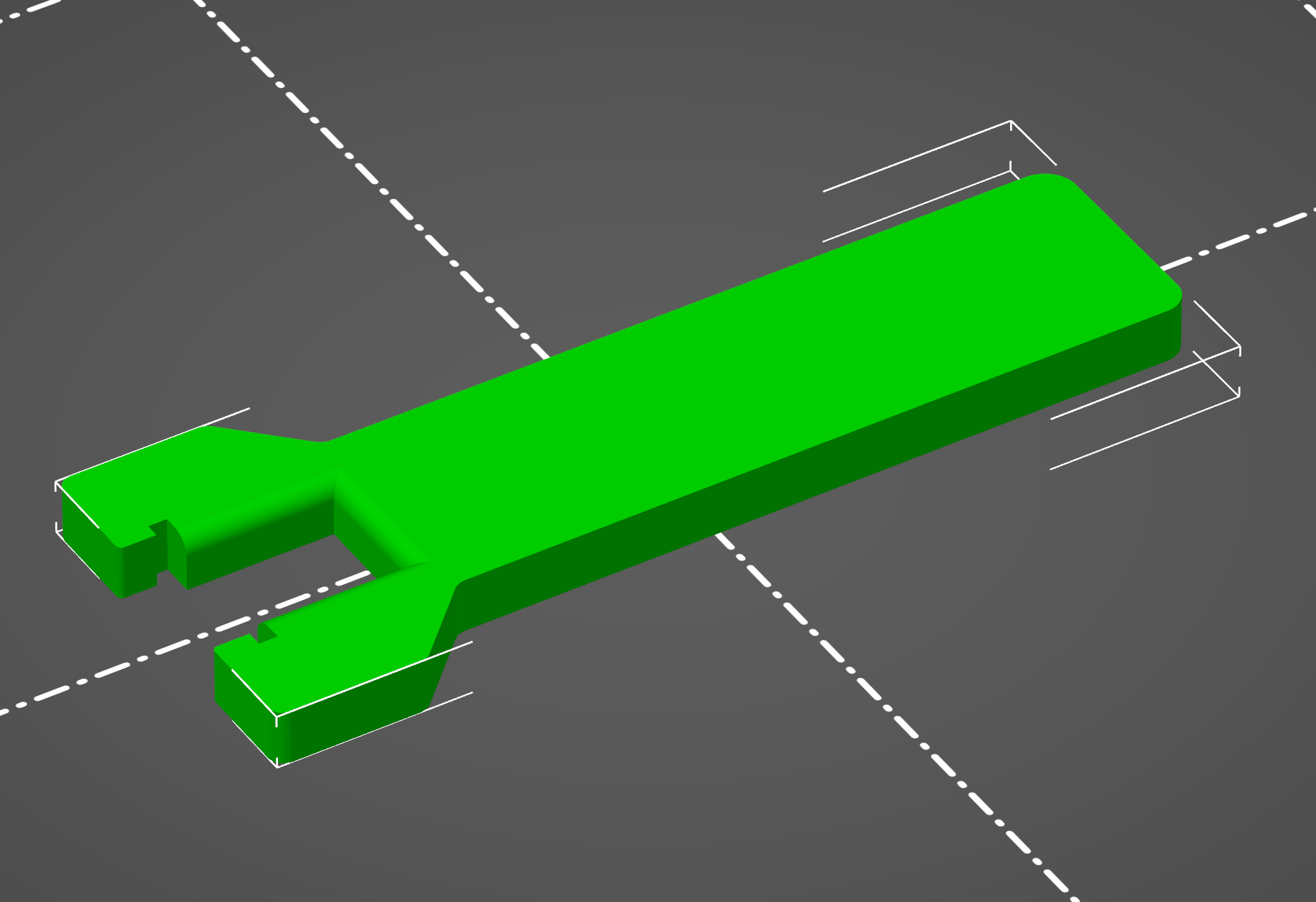 Extractor Tool for JST-XH connector by Jacques | Download free STL ...