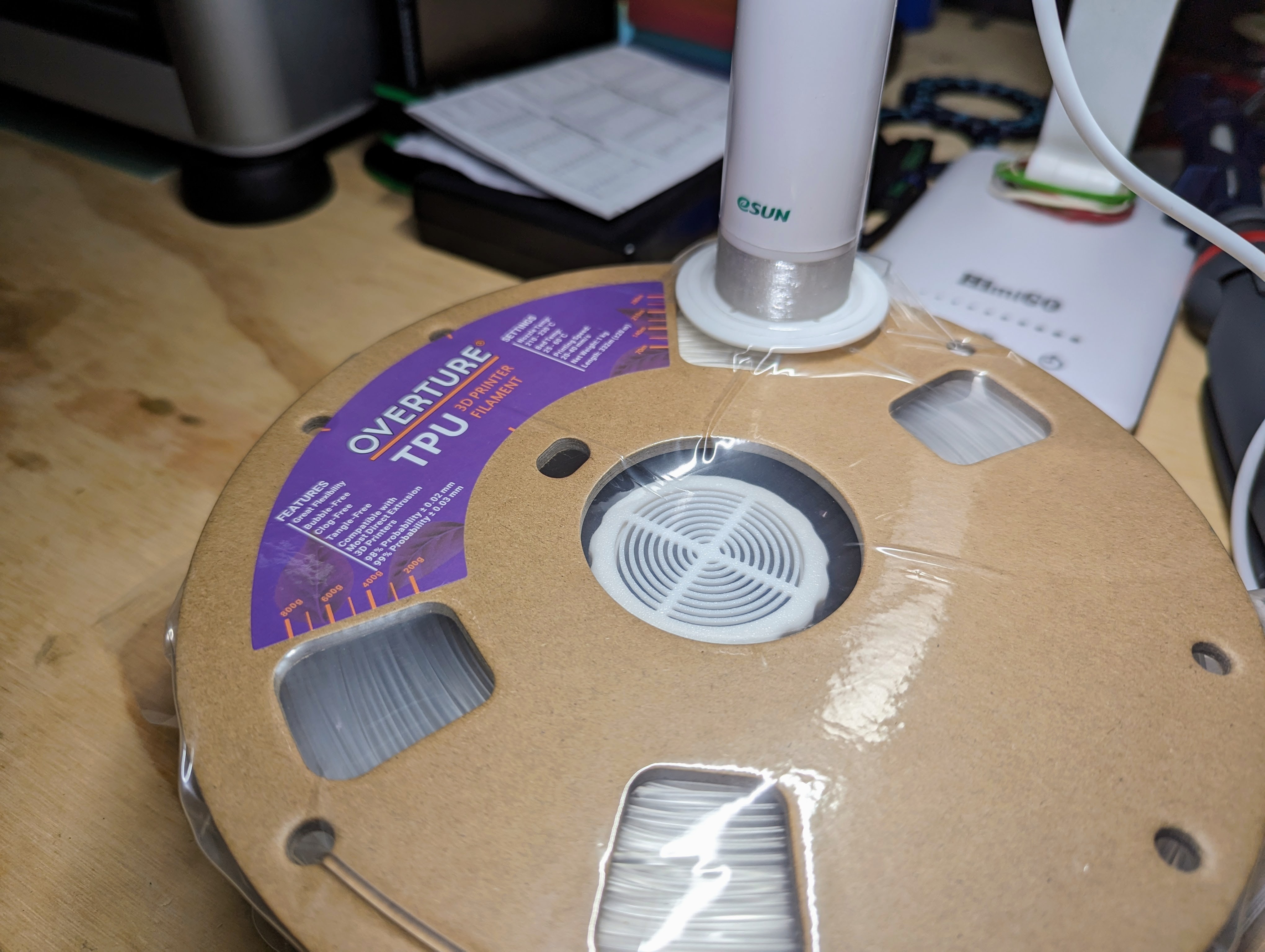 eSun to Sunlu vacuum spool bag adapter by DebianDog | Download free STL ...