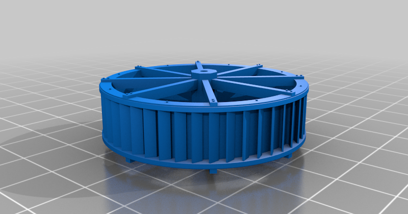 Water wheel by Chris Schmuck | Download free STL model | Printables.com