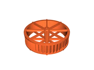 Water wheel by Chris Schmuck | Download free STL model | Printables.com