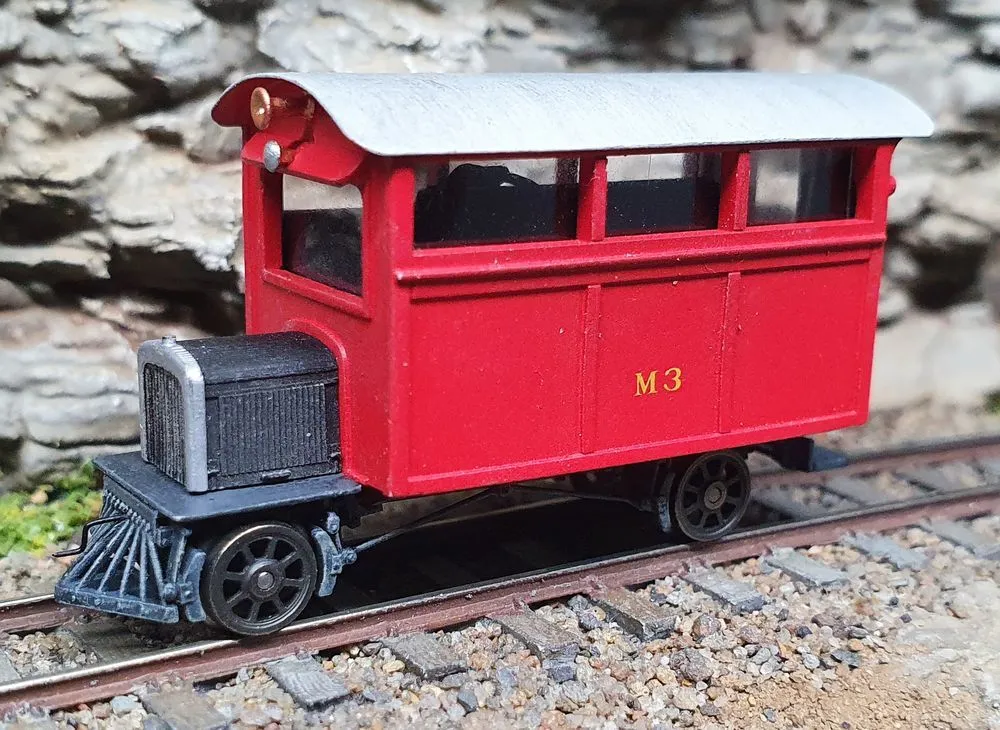 EBT M3 railcar HOn30 by Chris Schmuck | Download free STL model ...