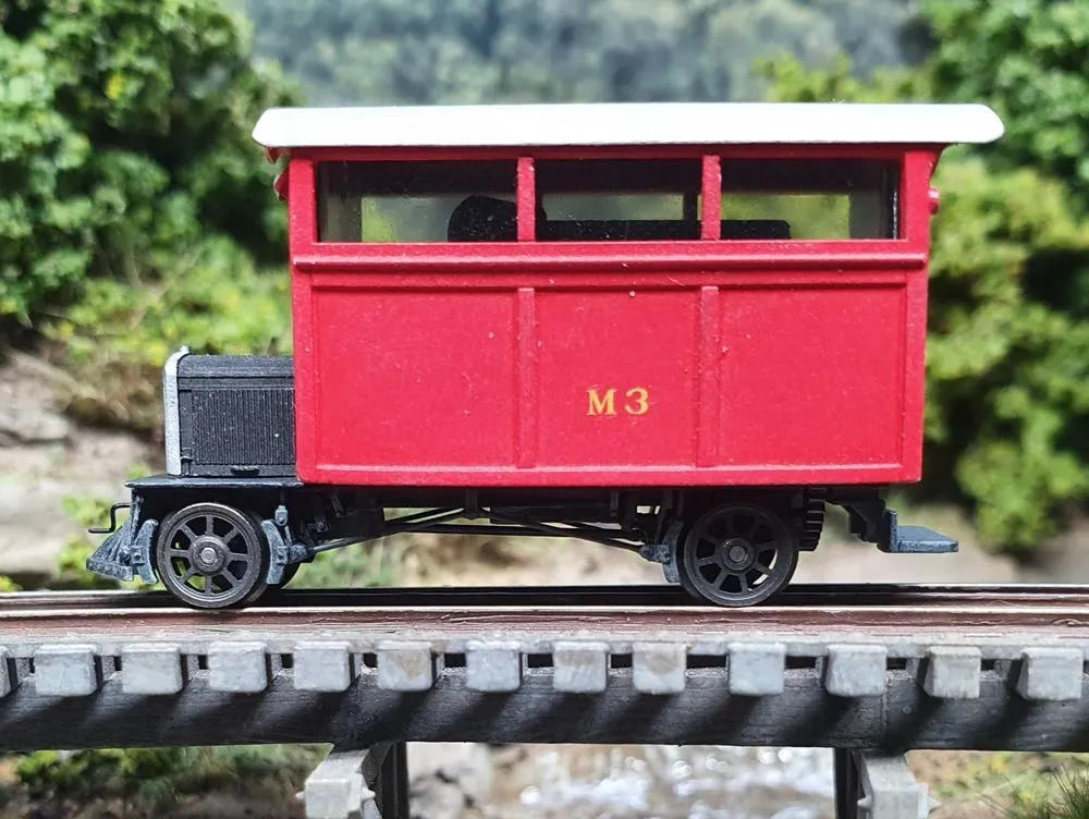 EBT M3 railcar HOn30 by Chris Schmuck | Download free STL model ...