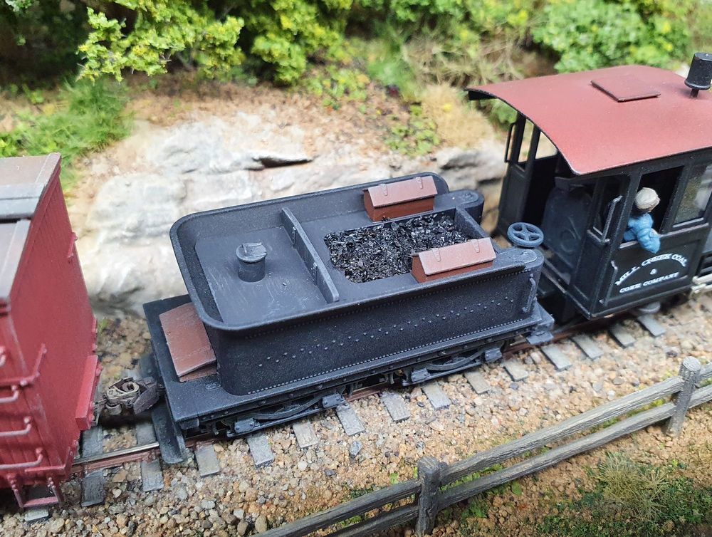 HOn30 Baldwin tender by Chris Schmuck | Download free STL model ...